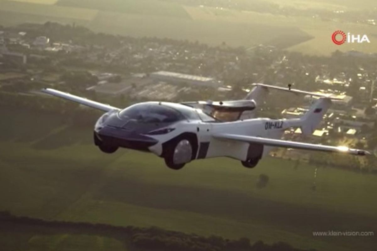 Uçan araba ilk şehirlerarası uçuşunu gerçekleştirdi - BİLİM-TEKNOLOJİ ...
