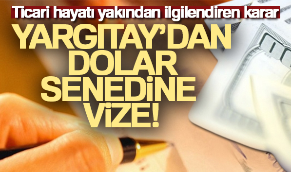 Senet st ndeki TL Yerine USD Yaz lmas na Yarg Vizesi EKONOM senet-st-ndeki-tl-yerine-usd-yaz-lmas-na-yarg-vizesi-ekonom